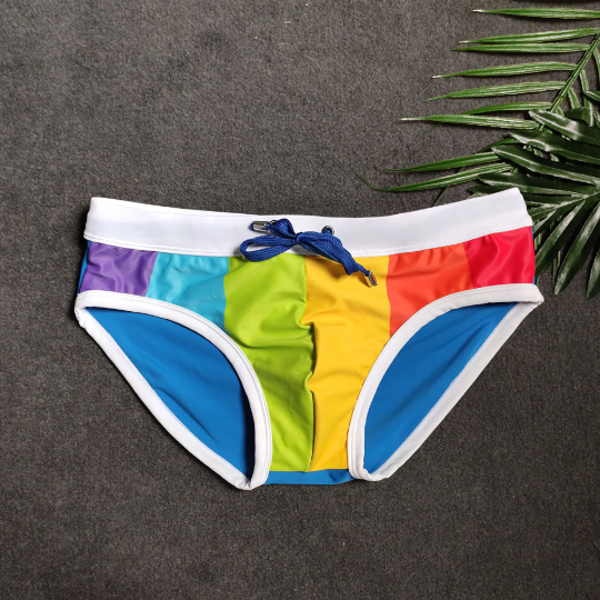 Rainbow Pride Packing Swimmers with Packer Pouch – GB LLC